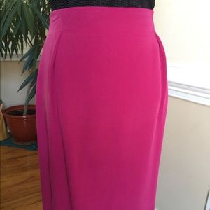 Rena Rowan | Skirts | Rena Rowan 0 Silk Skirt Nwot | Poshmark